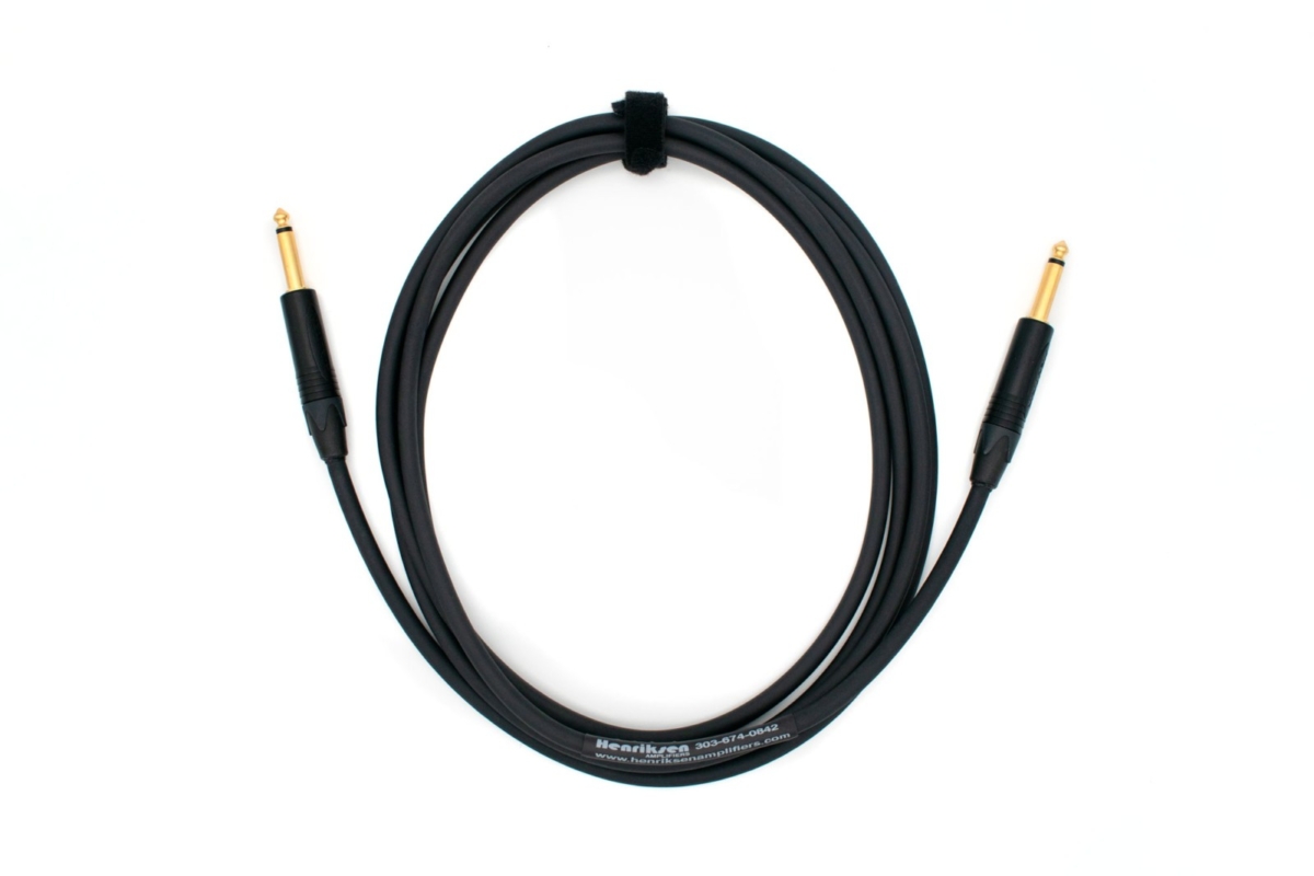 Gold Standard Instrument Cable - Henriksen Amplifiers